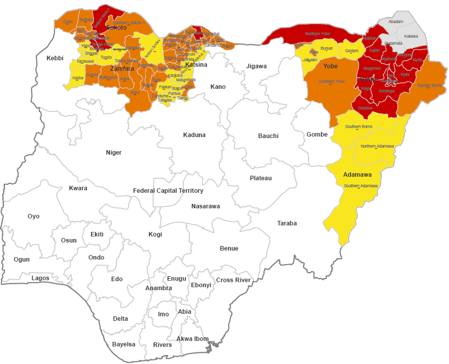 Nigeria (Northeast and Northwest): Acute Malnutrition Situation for May ...