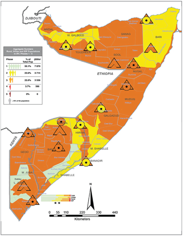Somalia: Acute Food Insecurity Situation January 2022 and Projections ...